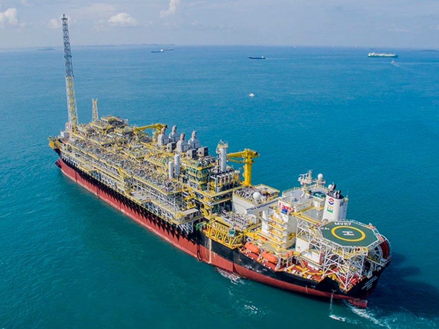 FPSO Guanabara MV31 da MODEC lidera a produção de óleo e gás, de acordo ...